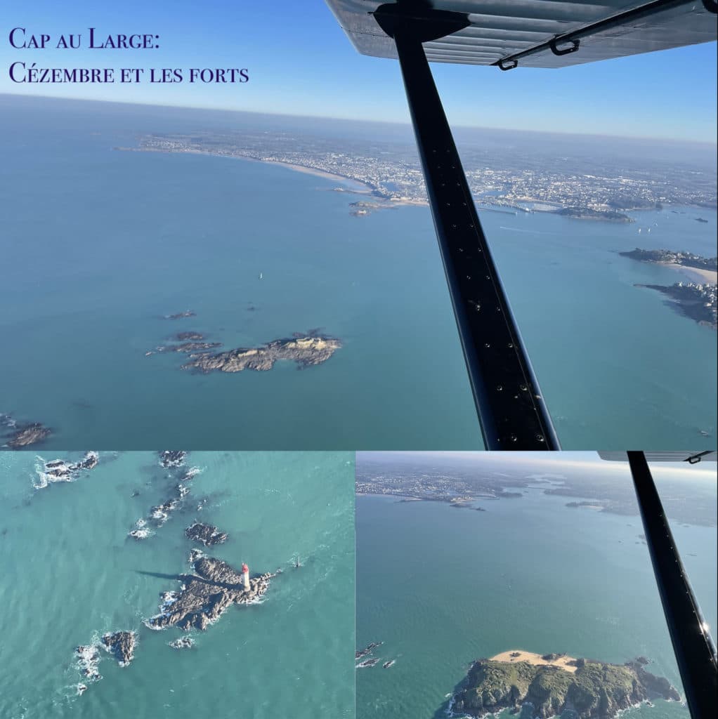 Cap au large: Cézembre et les forts - Les Dogues Volants